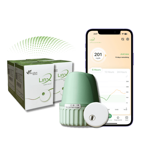 1 Month LinX Continuous Glucose Monitoring System – LinXCGMS
